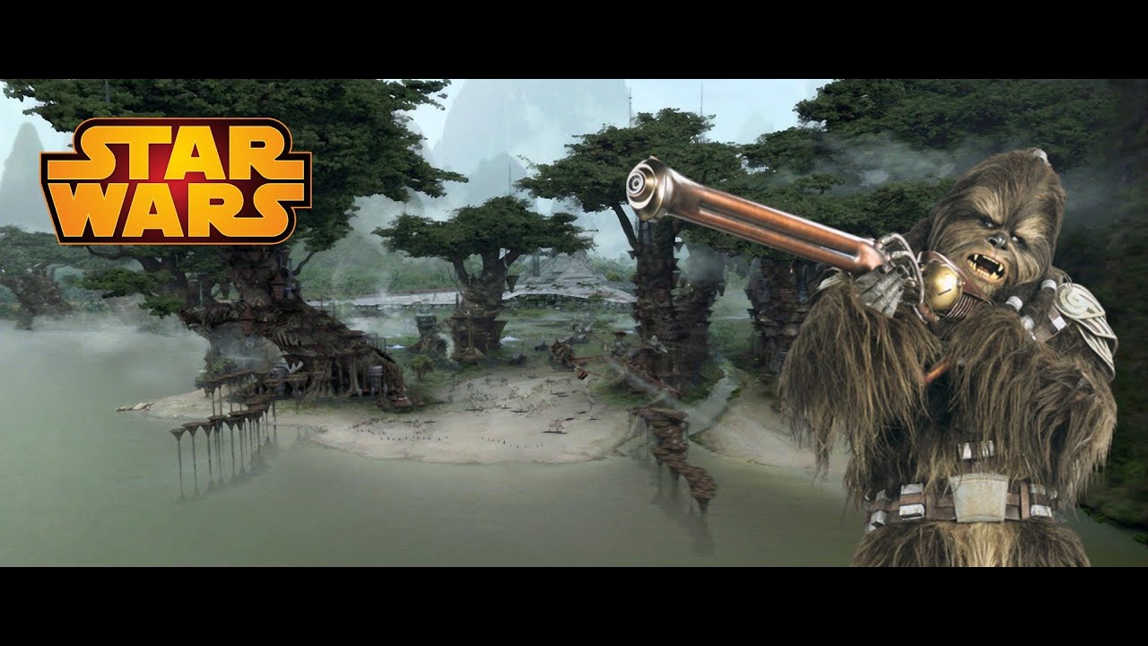 The Story of Tarfful the Wookie - Star Wars Canon and Legends - YouTube
