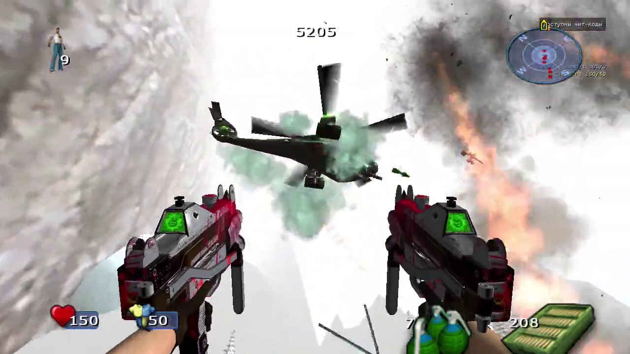 Serious Sam 2 - Ice Mountain (2p) - YouTube