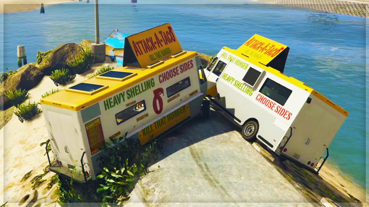 GTA 5 Funny Moments - 'TACO VAN MADNESS!' (GTA 5 Online Funny Moments ...