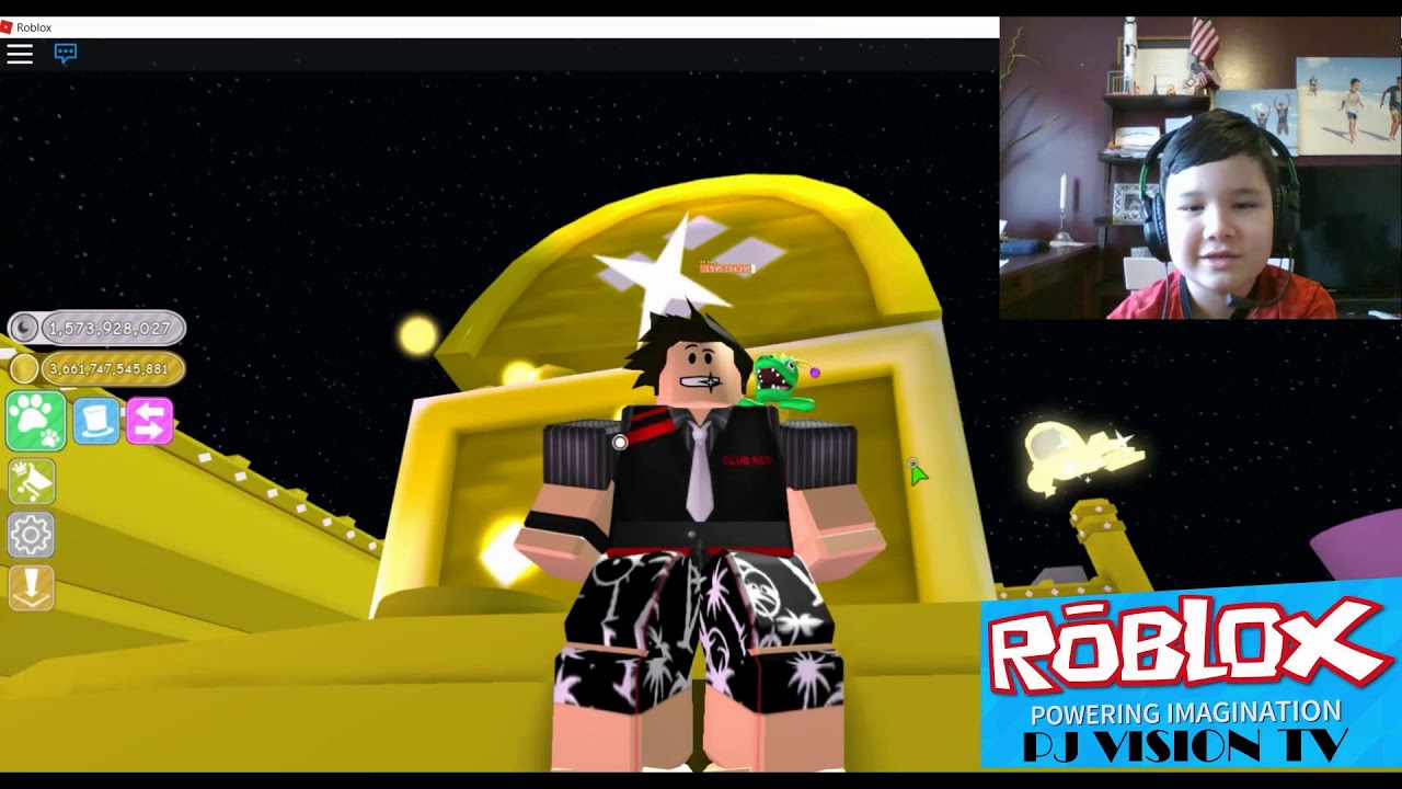 ROBLOX Pet Simulator Stephen's PJ VISION TV - YouTube