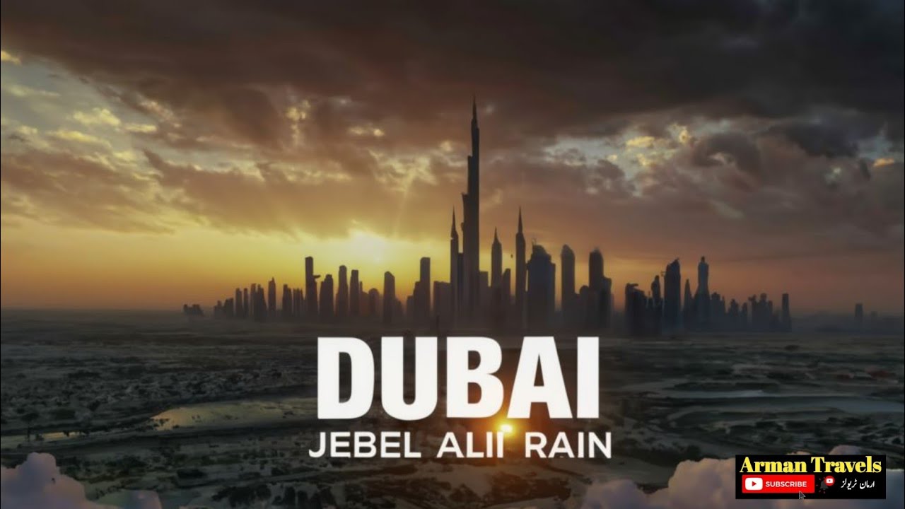 Jebel Ali After Rain! Sunshine & Surprises - barish ke baad jail Ali ...