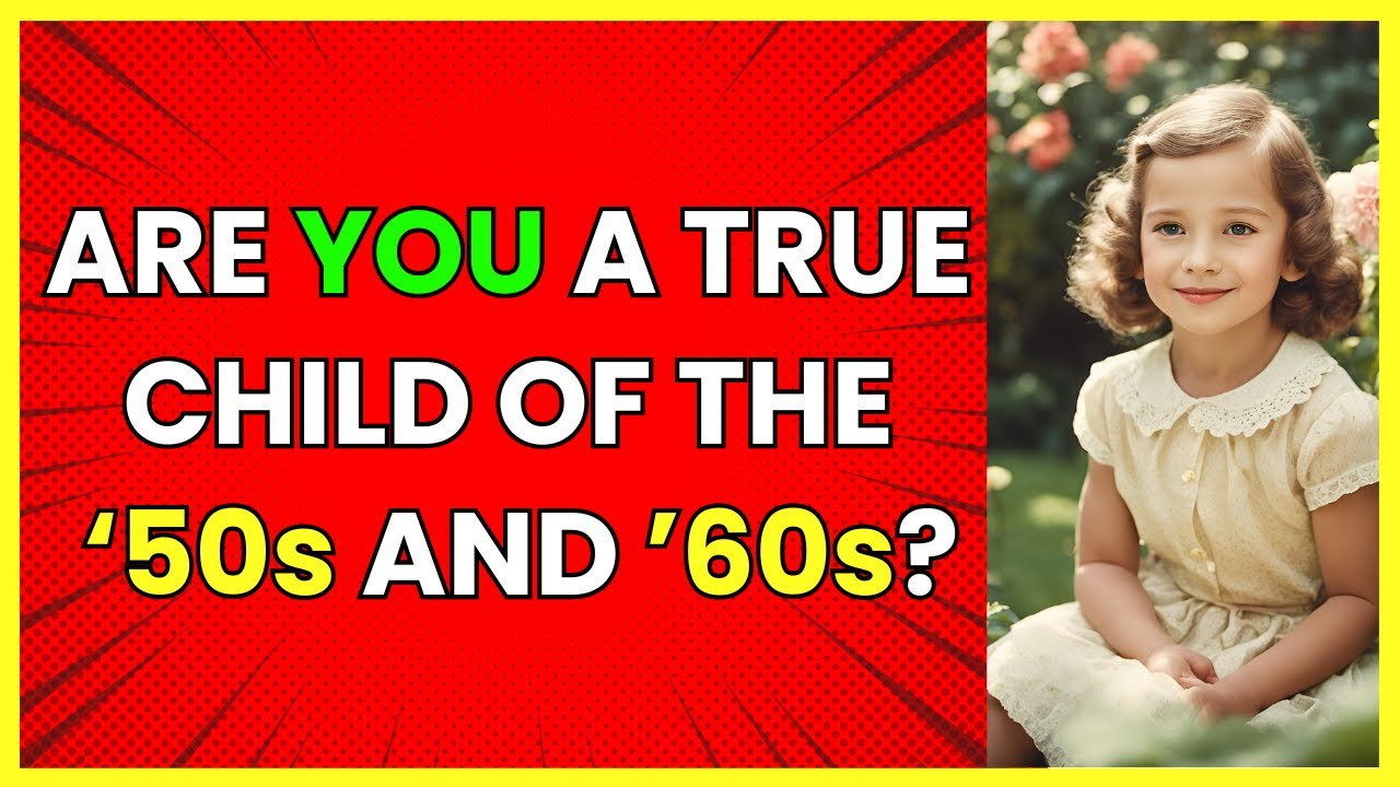 Boomer Memory Lane Challenge | 30 Tough Trivia Questions! - YouTube