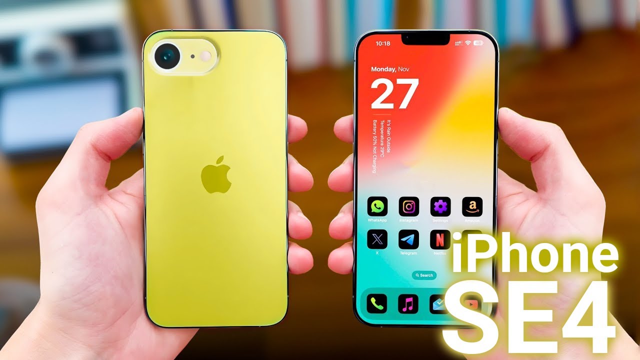 iPhone SE 4 :Majors Changes Confirmed | IT'S COMING !! - YouTube