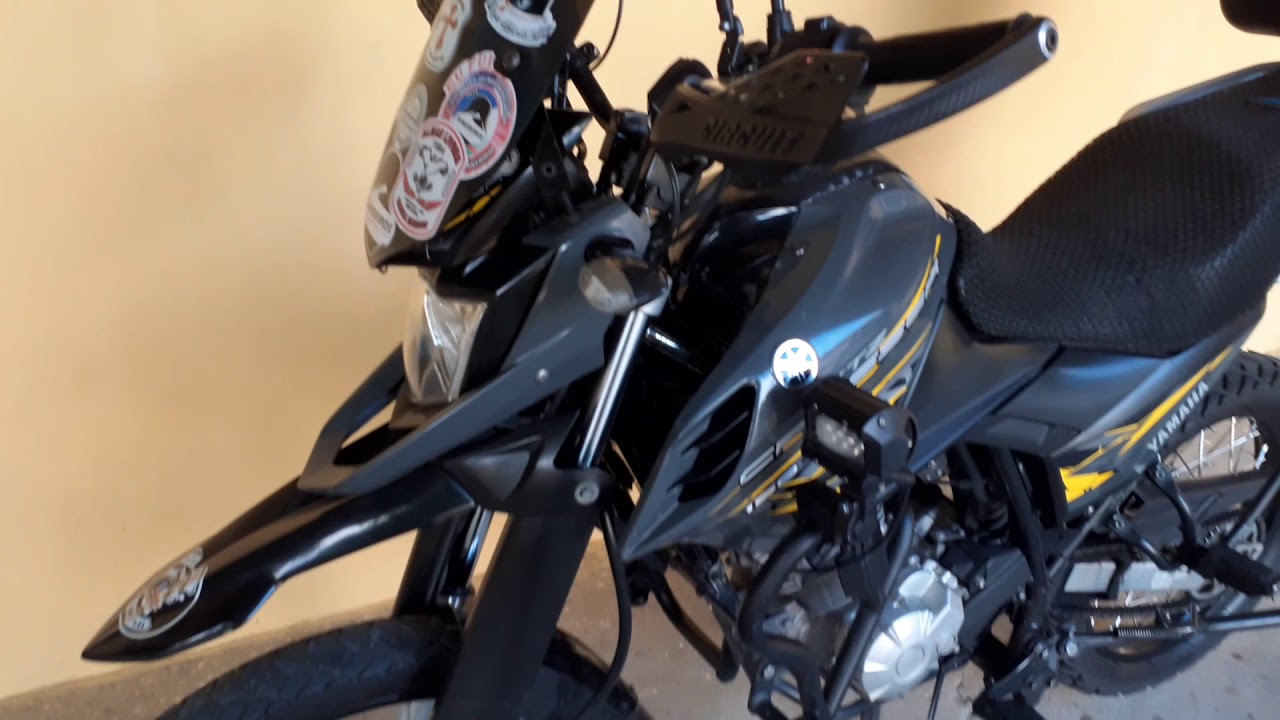 crosser XTZ 150 , com amortecedor da Lander 250 primeira crosser com ...