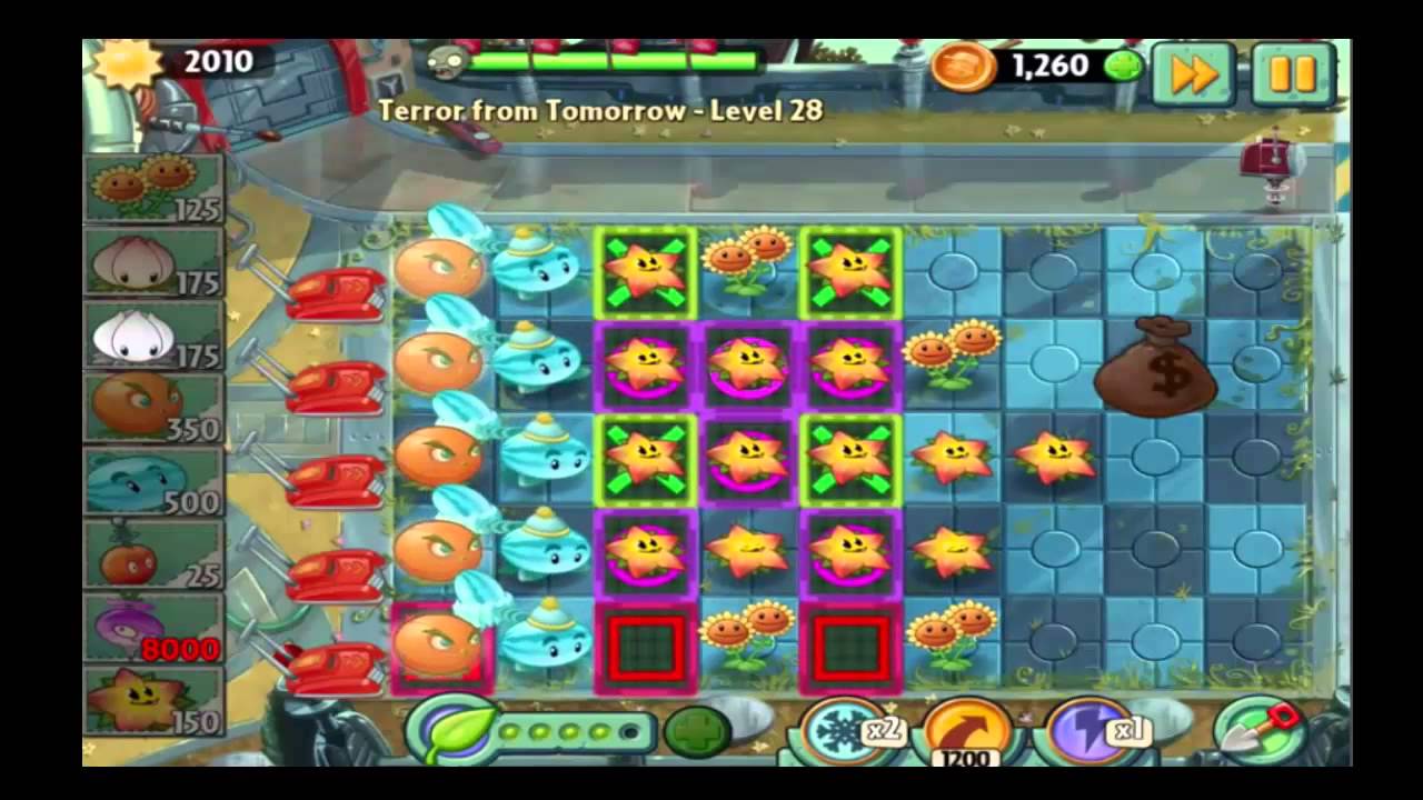 Plants Vs Zombies 2: New World,NEW Zombies,NEW Plants - YouTube