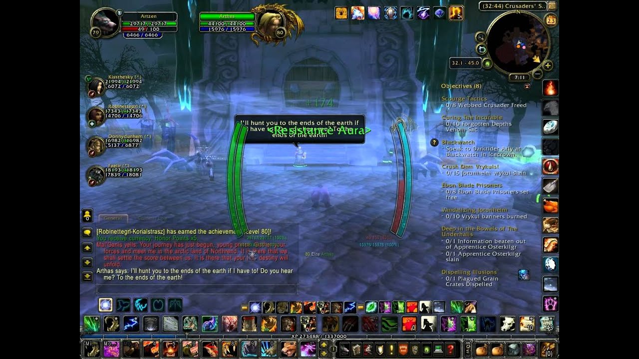 [World of Warcraft] - Cataclysm - de TANKE en la Matanza de Strathholme ...