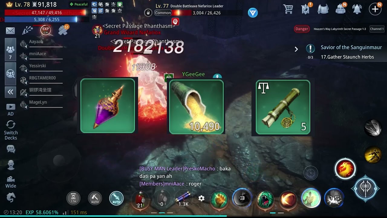 MIR4 - GOLD FARMING WHILE GRINDING - YouTube