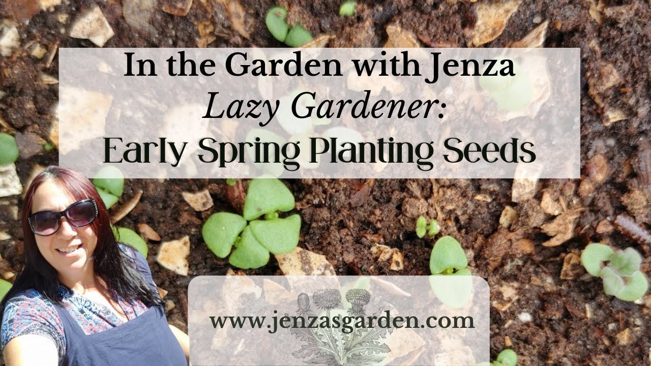 Lazy Gardener. Early Spring: Planting Seeds - YouTube