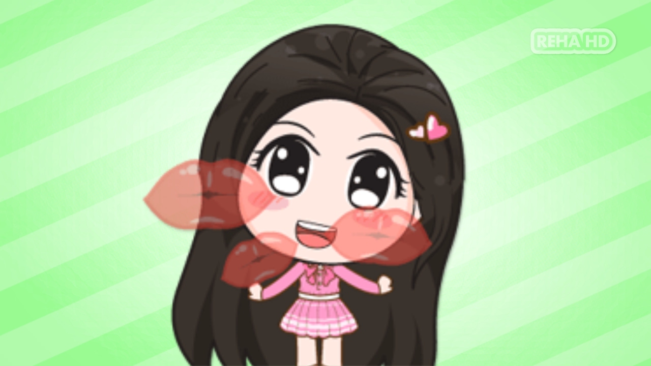 Cute Office Girl Animated | RehaTV HD - YouTube