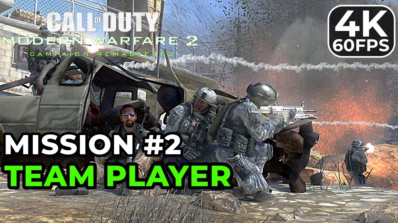 CALL OF DUTY MODERN WARFARE 2 REMASTERED Gameplay Walkthrough Mission ...
