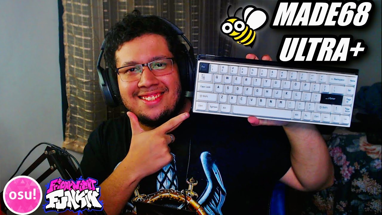 The FASTEST Rhythm Game Keyboard? MelGeek MADE68 Ultra+ Review - YouTube