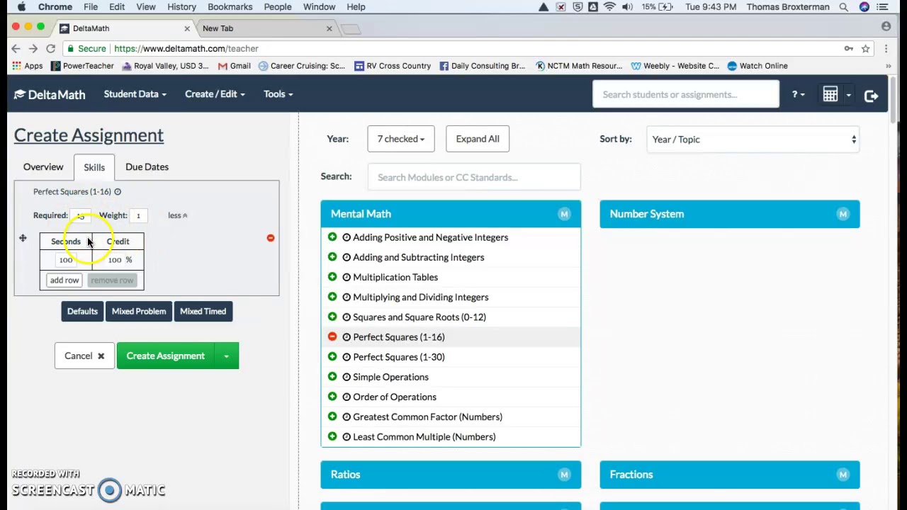 Tech #1- DeltaMath - YouTube