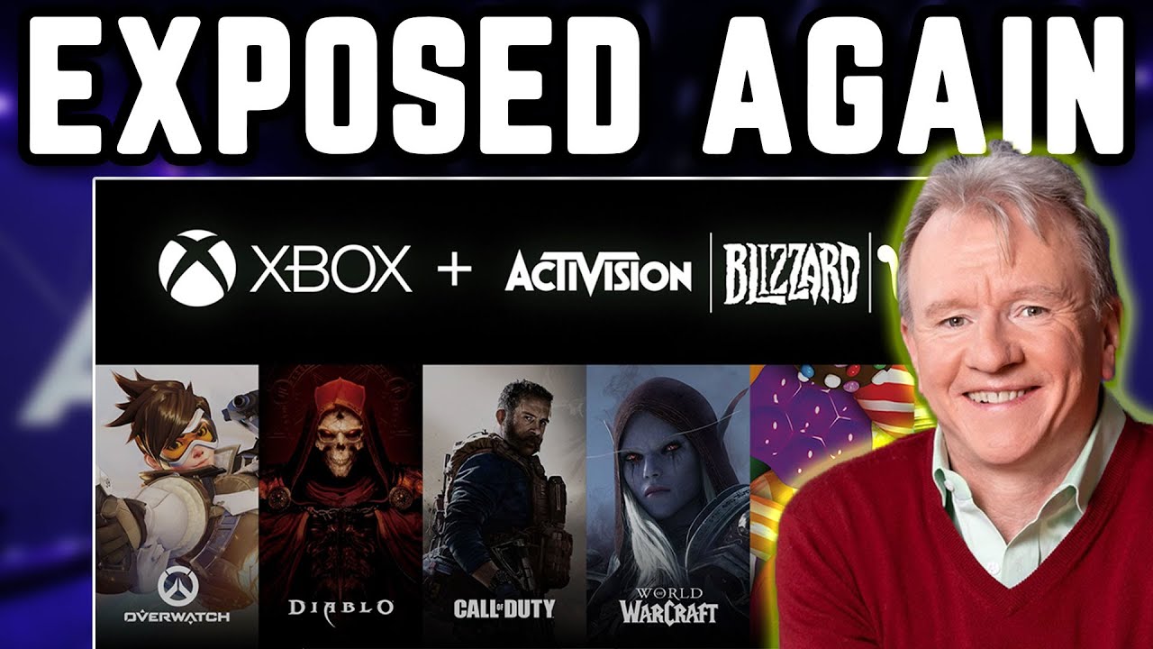 XBOX Activision Blizzard Acquisition PlayStation CAUGHT LYING - YouTube