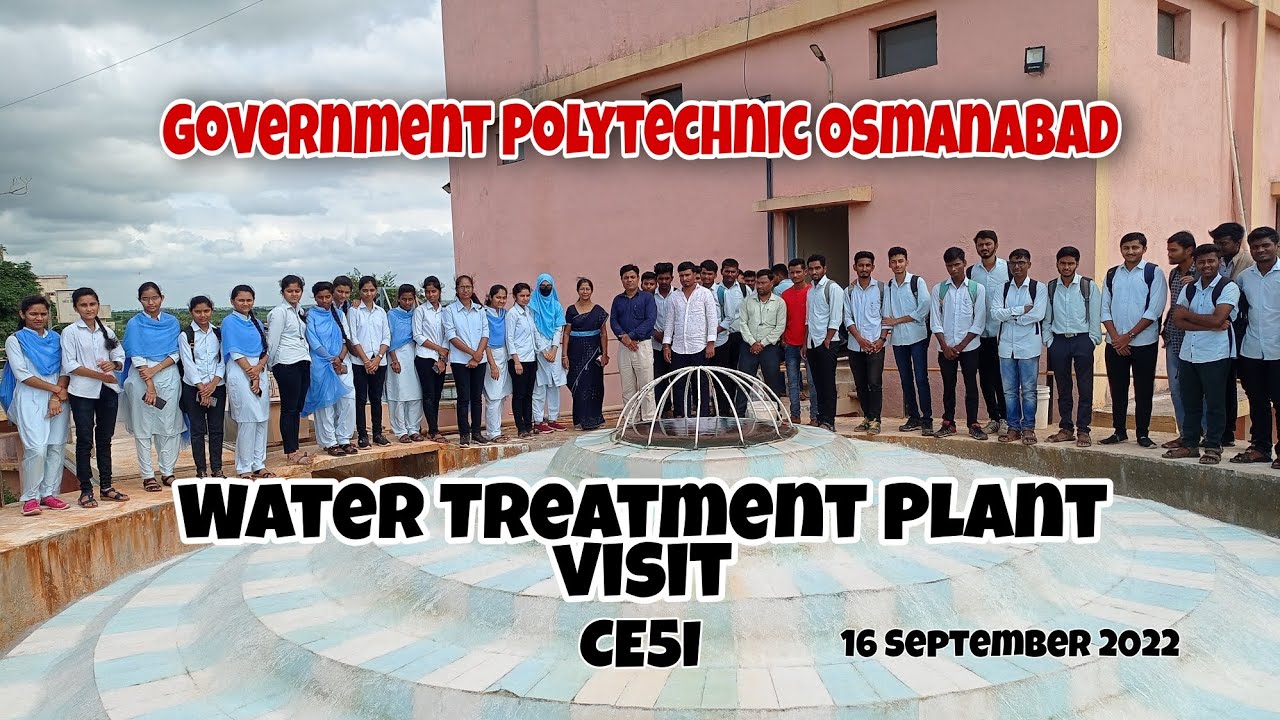 Water Treatment Plant Visit | Civil 5th sem | Government Polytechnic ...