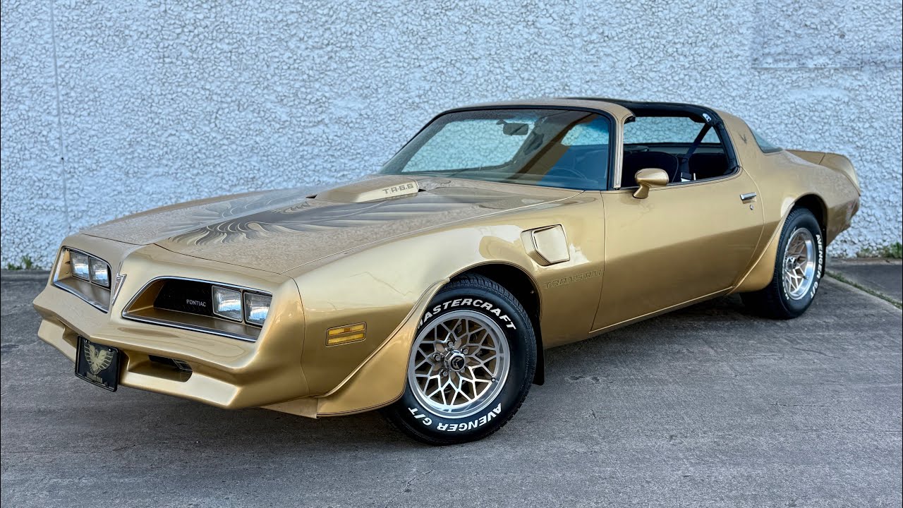 1978 Pontiac Trans Am Gold Special Edition (Y88/WS6) Walk Around Video ...