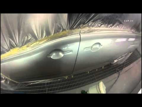 Nissan Serena color code 1C0 paint.iwata.WS400Supernova1.3 - YouTube