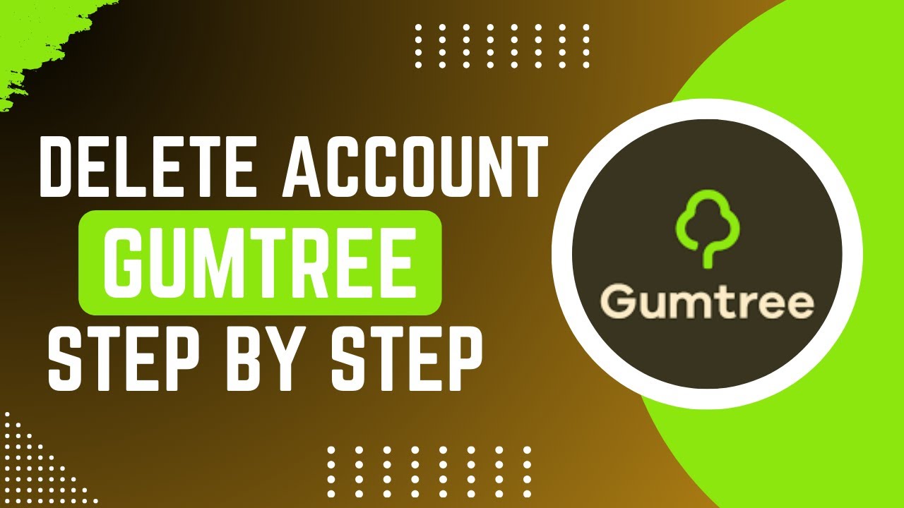 How To Delete Gumtree Account ! - YouTube