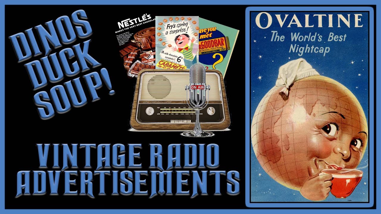Vintage Old Time Radio Advertisements ( A Bit of History ) - YouTube