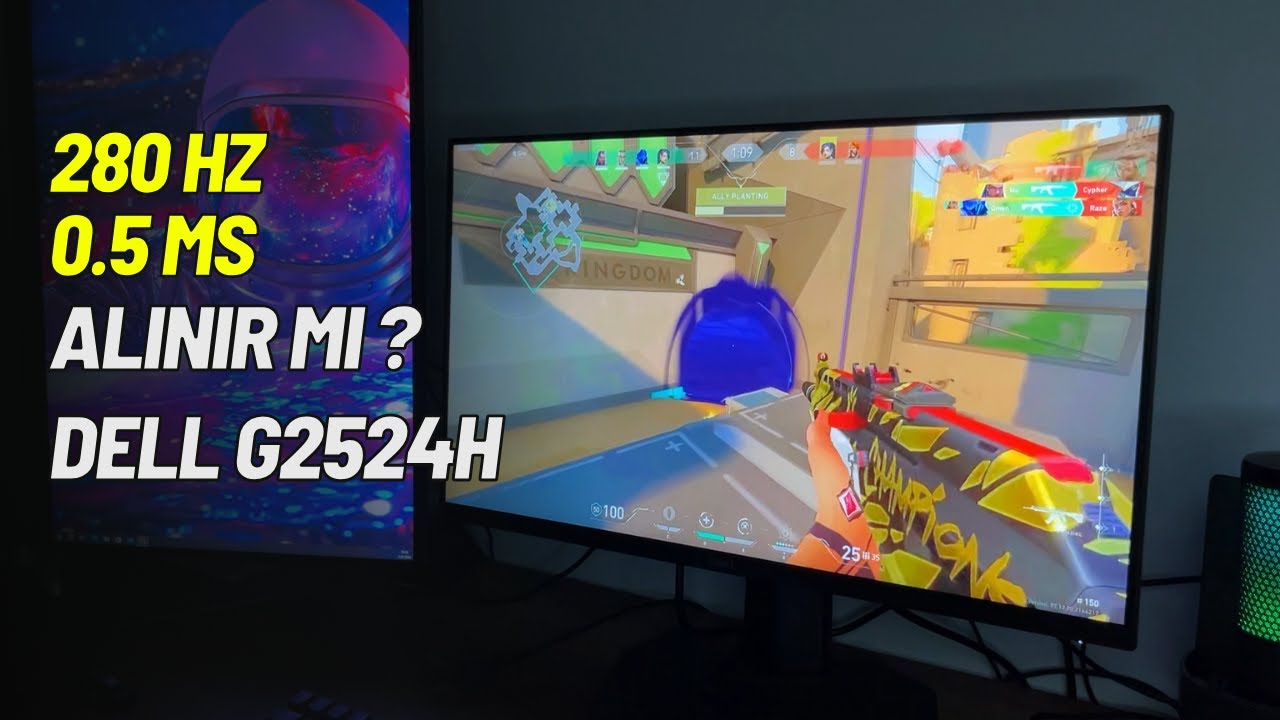 7.699 TL'YE 280 HZ Monitör Alınır Mı ? - Dell G2524H 280 Hz 0.5 Ms ...