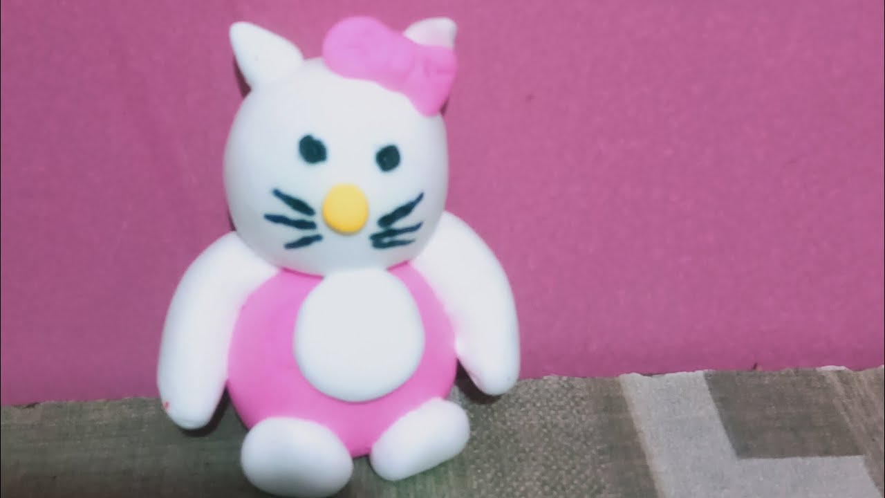 Diy Cute Hello Kitty |Art and Craft with Jahnvi || - YouTube