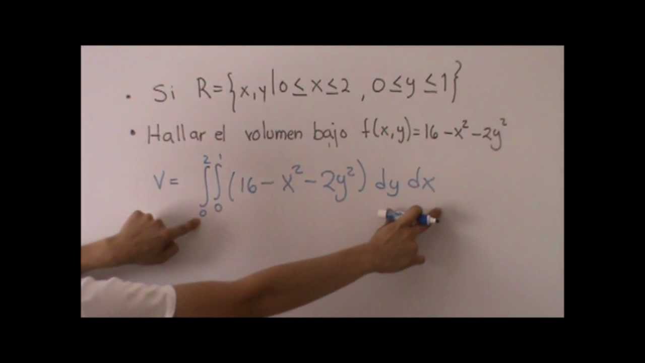 Cálculo Integral -La integral Doble - YouTube
