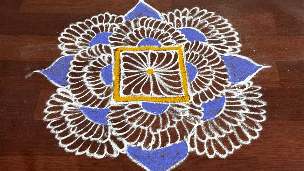 Super rangoli special with morning rangoli 2-2 - YouTube