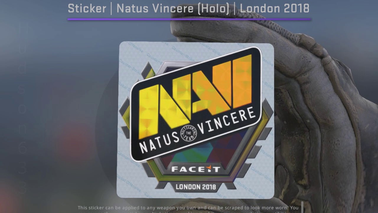 NaVi Holo FACEIT 2018 - YouTube