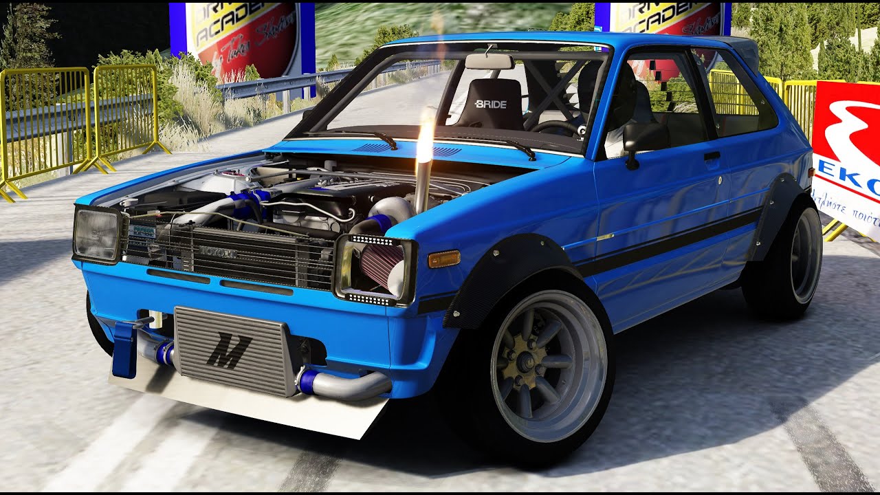 442HP SR20DET - Toyota Starlet KP60 | Assetto Corsa - Logitech G29 ...