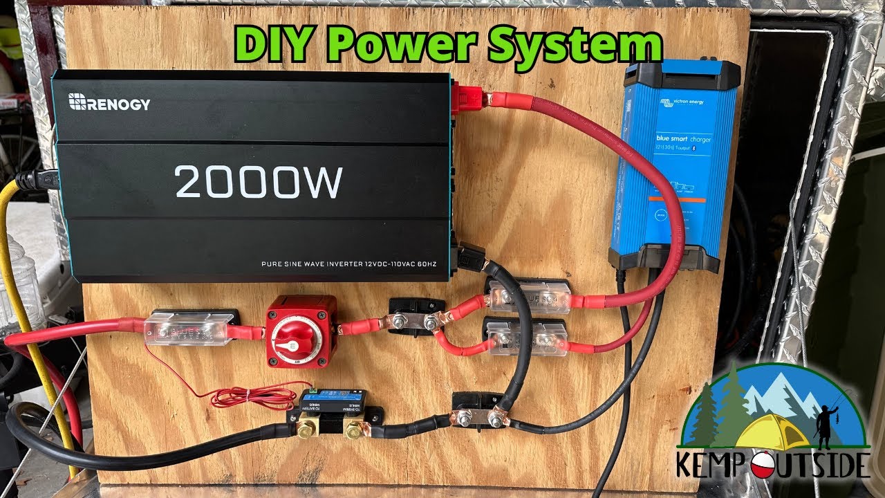 Build A Portable Power System | LiFePO4 Battery | Victron Smart Shunt ...