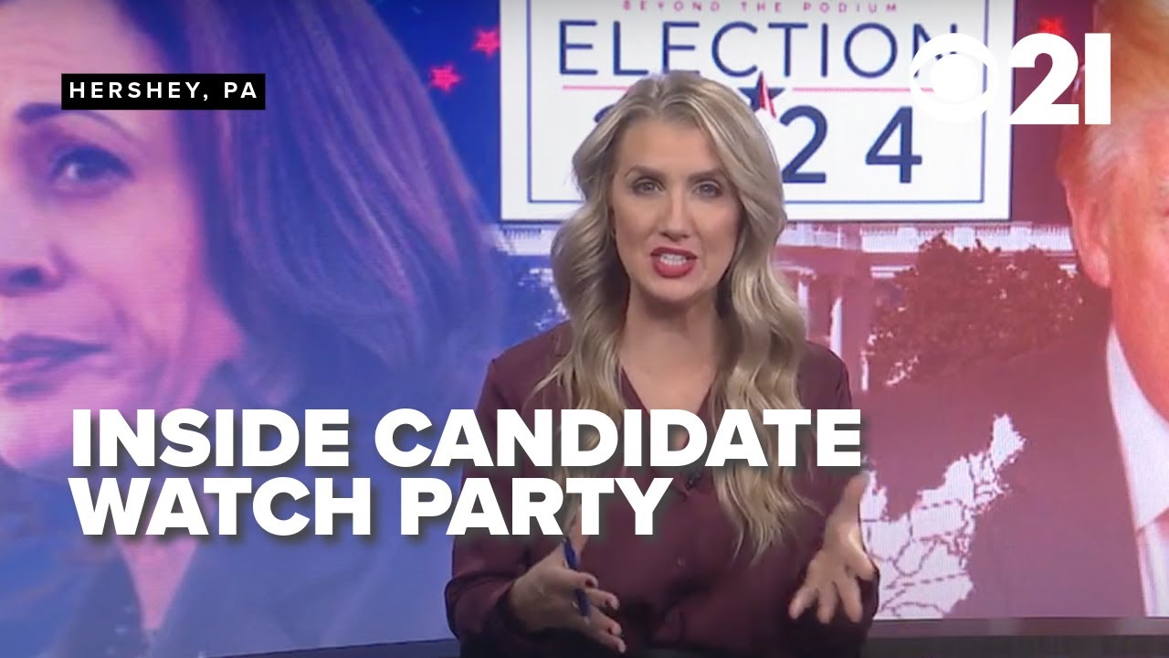 Maxine Rose reports from Janelle Stelson's campaign watch party - YouTube