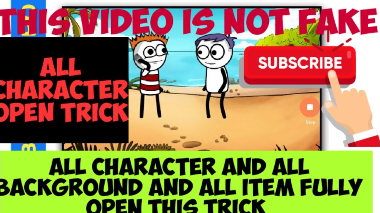 tween craft new trickall characters and all background aur all props ...