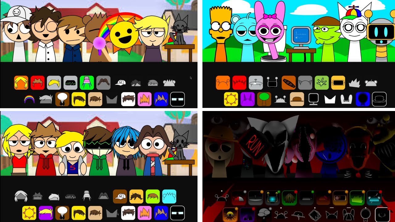 Incredibox Sprunki ALL NEW Normal Versions Vs Horror Versions - YouTube