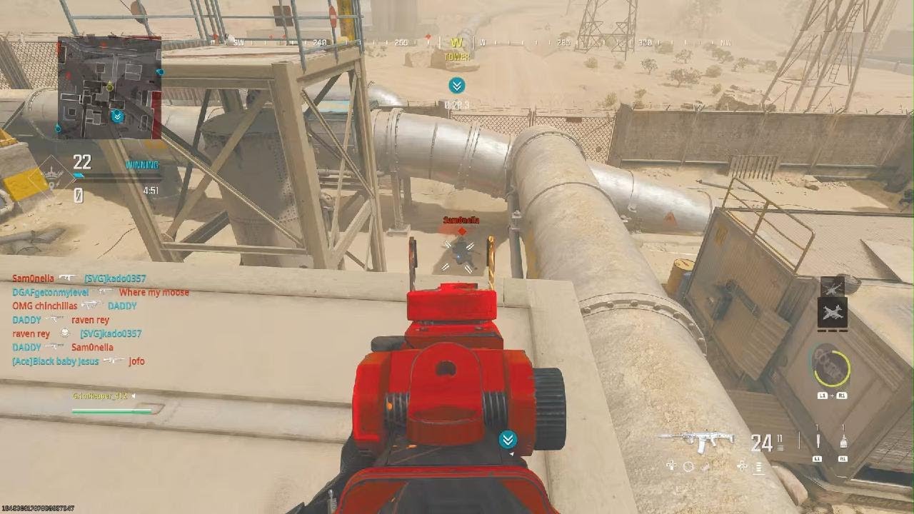 Call of Duty MW3 Rust Hardpoint MTZ-762 - YouTube