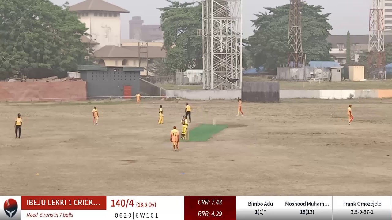 Live Cricket Match | GOVERNMENT COLLEGE UGHELLI (GCU) vs IBEJU LEKKI 1 ...