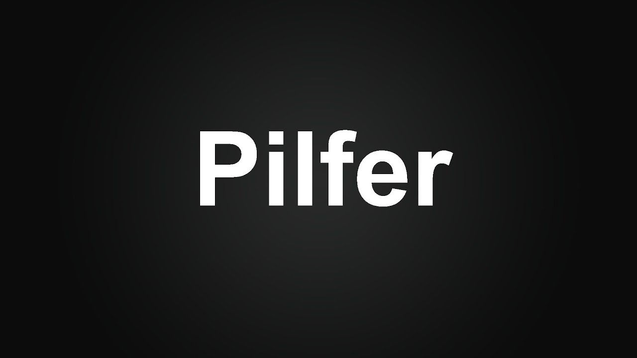 Pilfer Meaning in Urdu - How to Pronounce Pilfer - Pilfer Meaning in ...