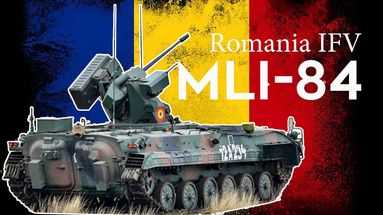 MLI-84 Jderul: Powerful Romania's BMP IFV - YouTube