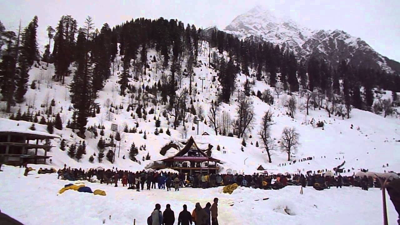Solang Valley 2015 march,Manali - YouTube