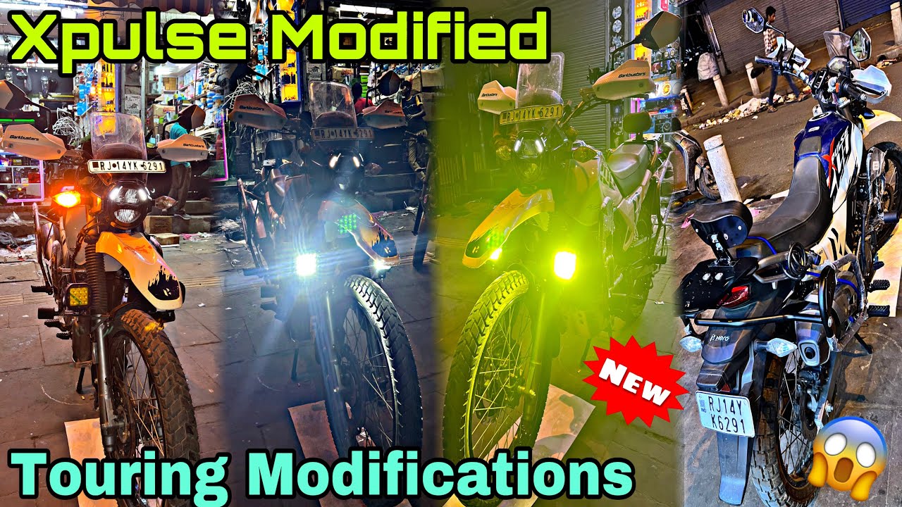 Hero Xpulse 200 Best Modification | Touring Mods | Xpulse Modified 🔥 ...