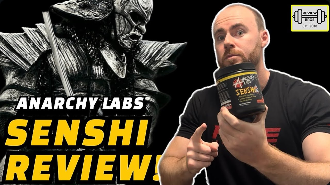 ANARCHY LABS SENSHI PRE-WORKOUT REVIEW | NON STIM 💥 - YouTube