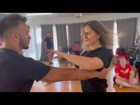 Zouk with Stars: demo Arthur Santos & Anastasia (Zoukkiss Cyprus) - YouTube