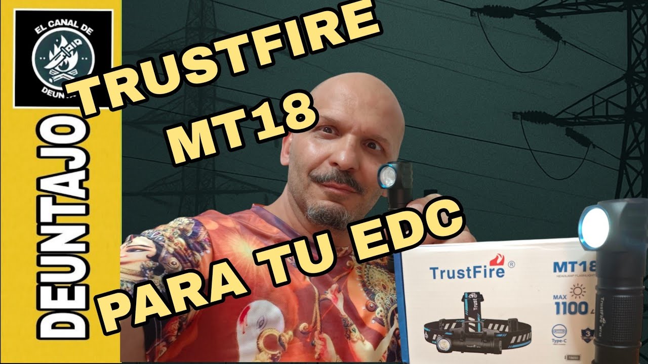 TrustFire MT18 – Unboxing y primera prueba de una linterna que ...