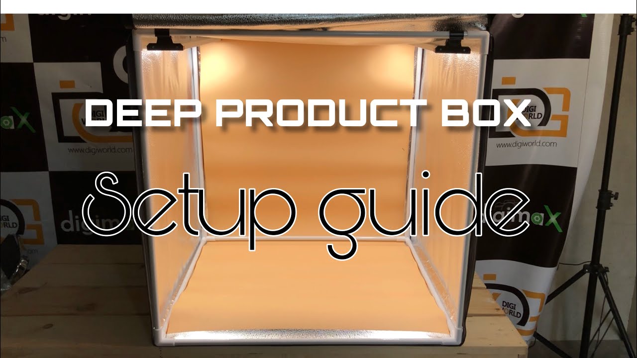 DEEP led product box | SETUP GUIDE - YouTube