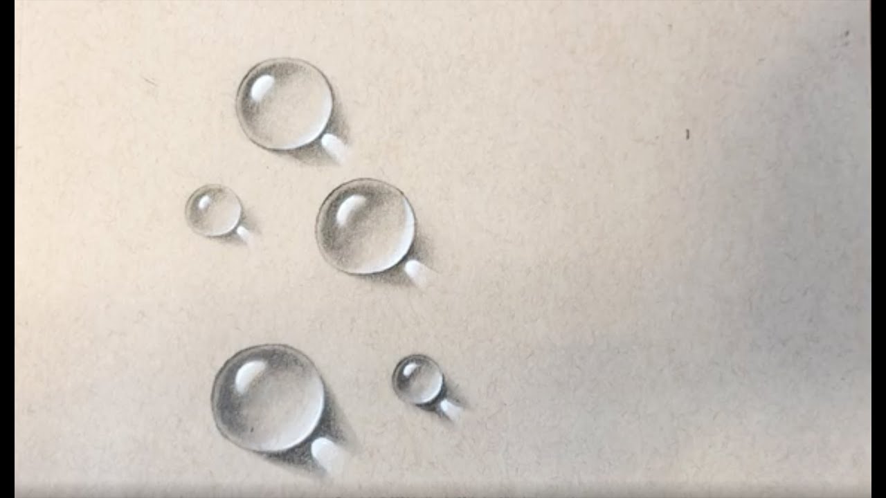 Fun Art Fundamentals: Smudge Shading Water Droplet - YouTube