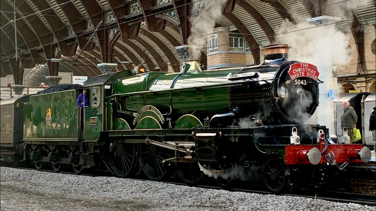 GWR 5043 “Earl Of Mount Edgecumbe” looking immaculate at York - “The ...