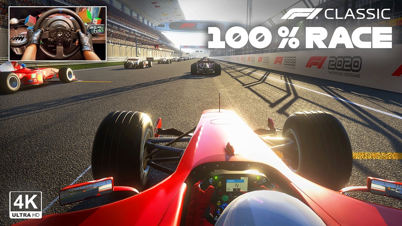 F1 Classic 100% RACE - Michael Schumacher's Ferrari F2004 V10 | Chinese ...