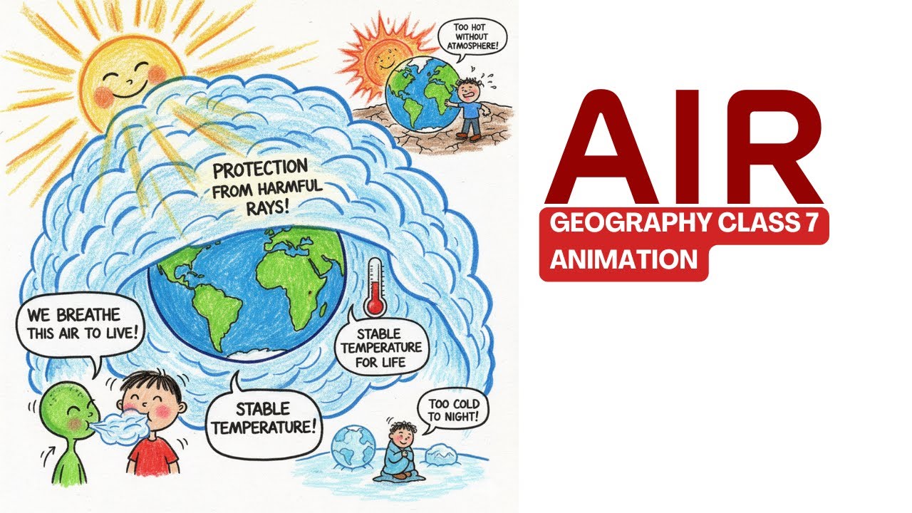 AIR | Class 7 Geography Chapter 4 |Full Animated Explanation ...