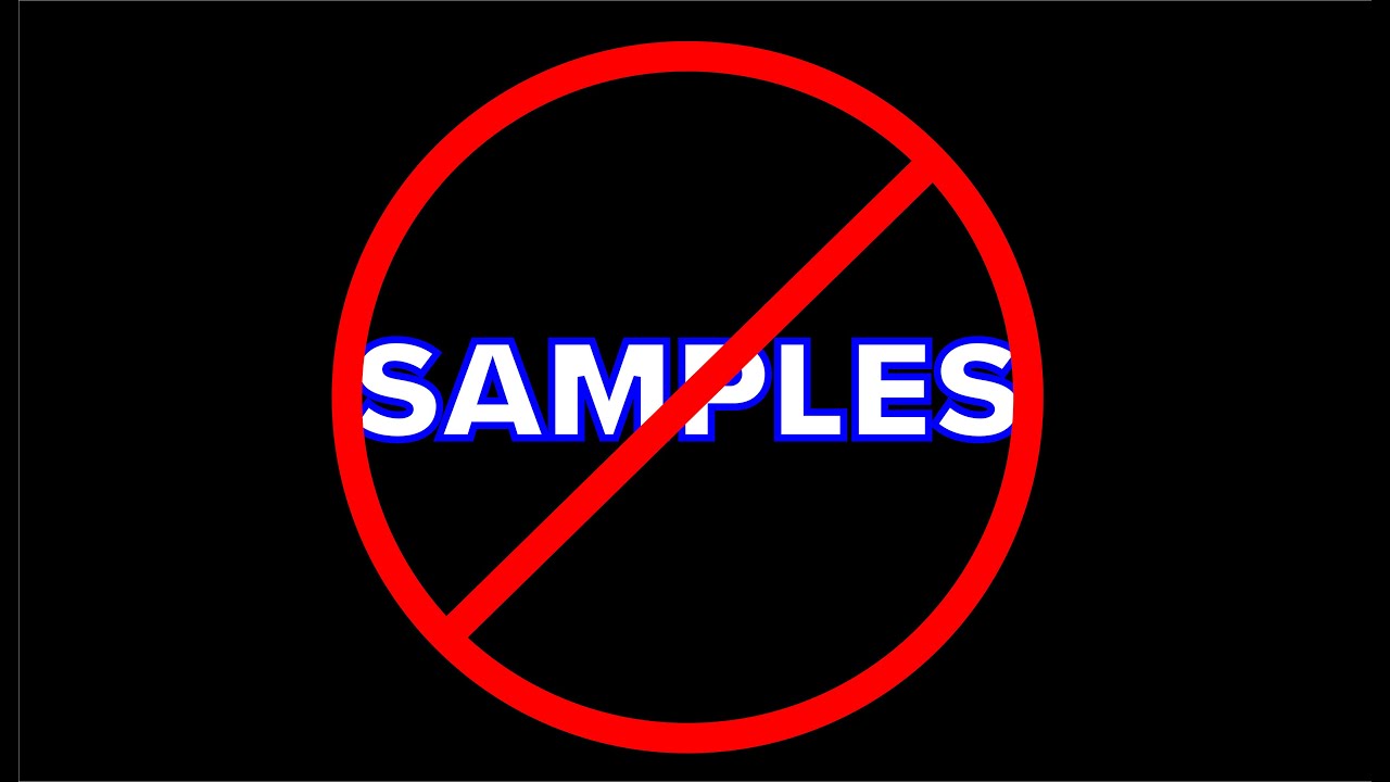 When NOT to use samples in your mix! - YouTube