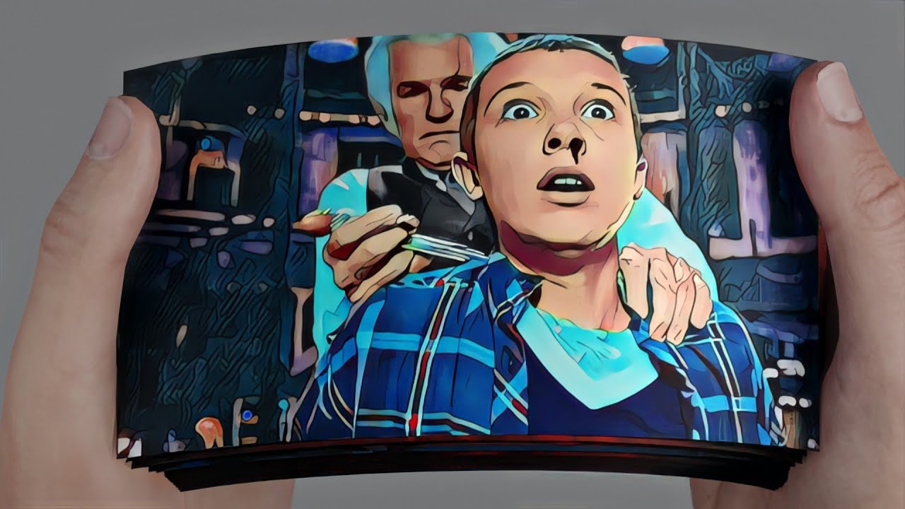 Stranger Things 4 Flipbook | Eleven vs Papa Flipbook 😥😱 - YouTube