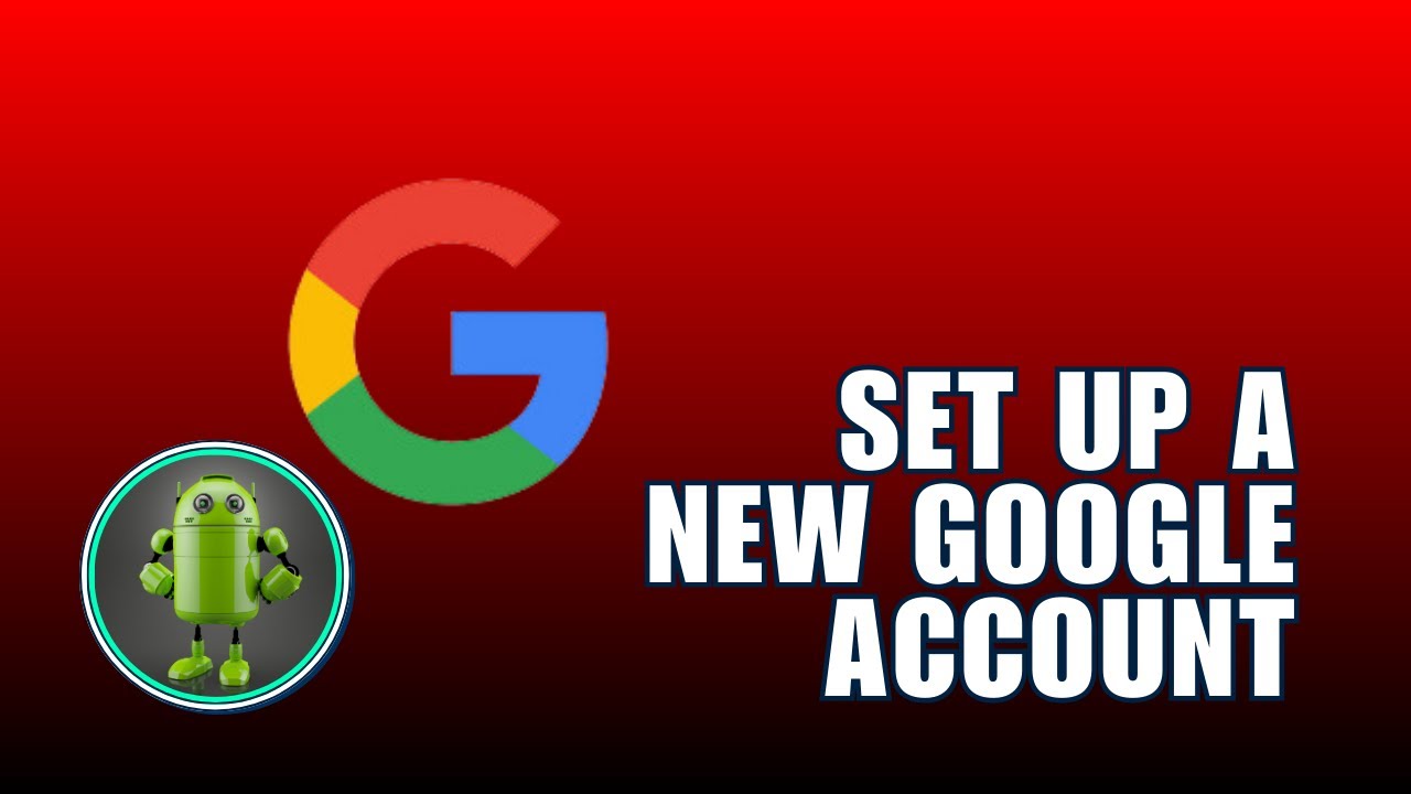 ️ LEARN QUICKLY: How to set up a new Google account on your Android ...
