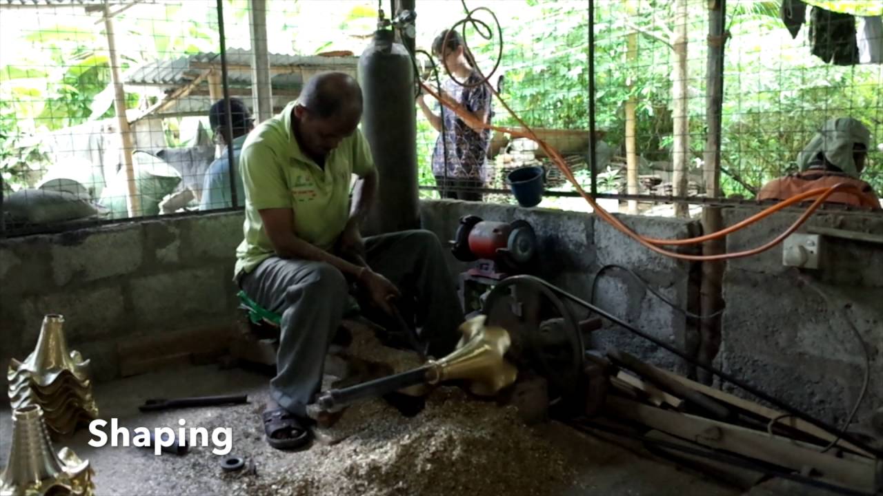 Brass traditional industry - Sri Lanka - YouTube